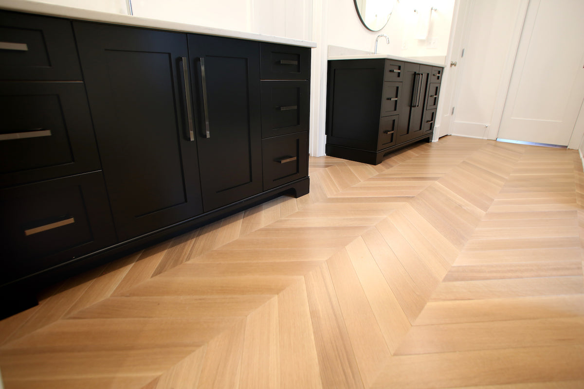 Chevron Sample – Graf Custom Hardwood